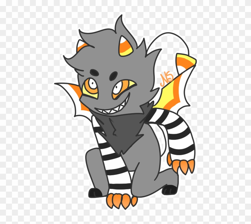 [oc] Candy Corn Demon By Nightmarespacer-shop - Cartoon - Free ...